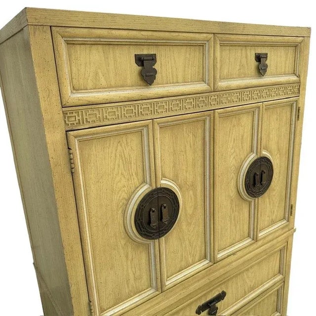 Chinoiserie Armoire Dresser Project by Dixie ShangriLa | Chairish