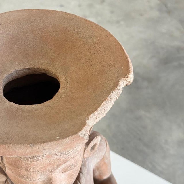 Antique Majapahit Terracotta Handmaiden Figure, 1500 | Chairish