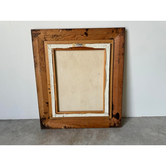 1970s Vintage Edward Barton Impressionist Floral Still Life Painting ...