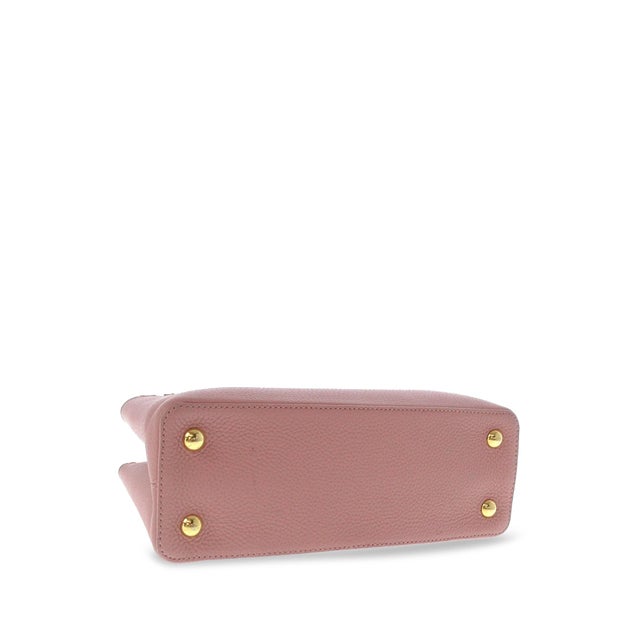 Louis Vuitton Taurillon Embellished Flower Crown Capucines Pm Satchel ...