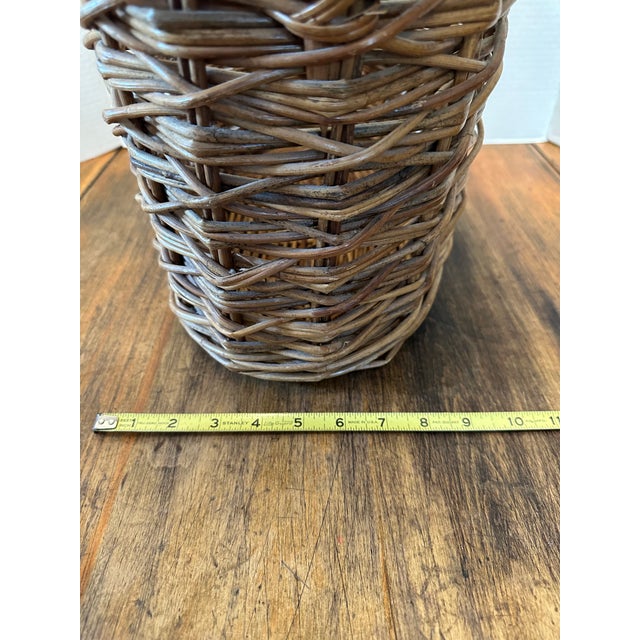 1940s Vintage Peterboro Basket Co. With Handle, Peterborough, NH | Chairish