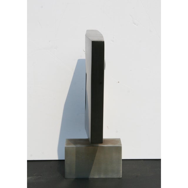 Rotating Mid Century Modern African Wonder Stone Sculpture | Chairish