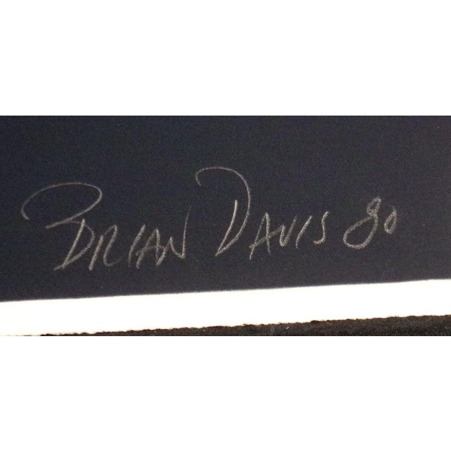 Brian Davis "Iris V" Hand Signed Original Limited Edition Art Floral ...