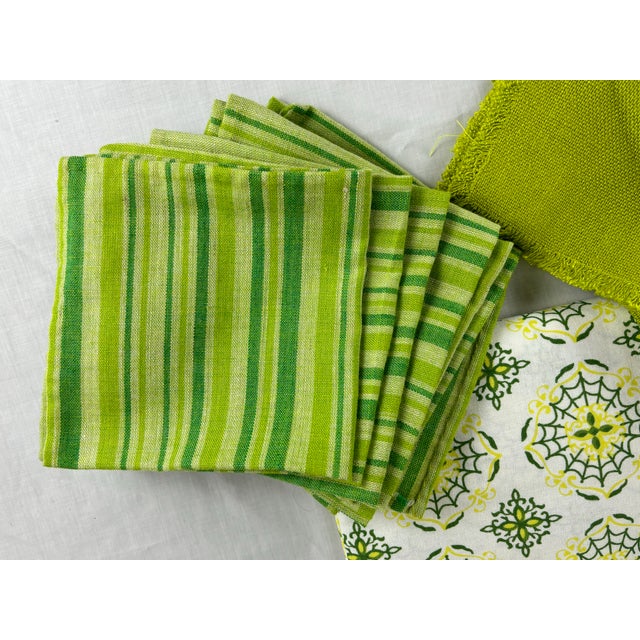 Vintage Indian Table Linens, Set of 17 | Chairish