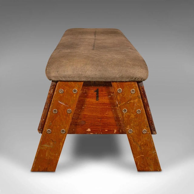 1930's Vintage Gymnasium Bench | Chairish