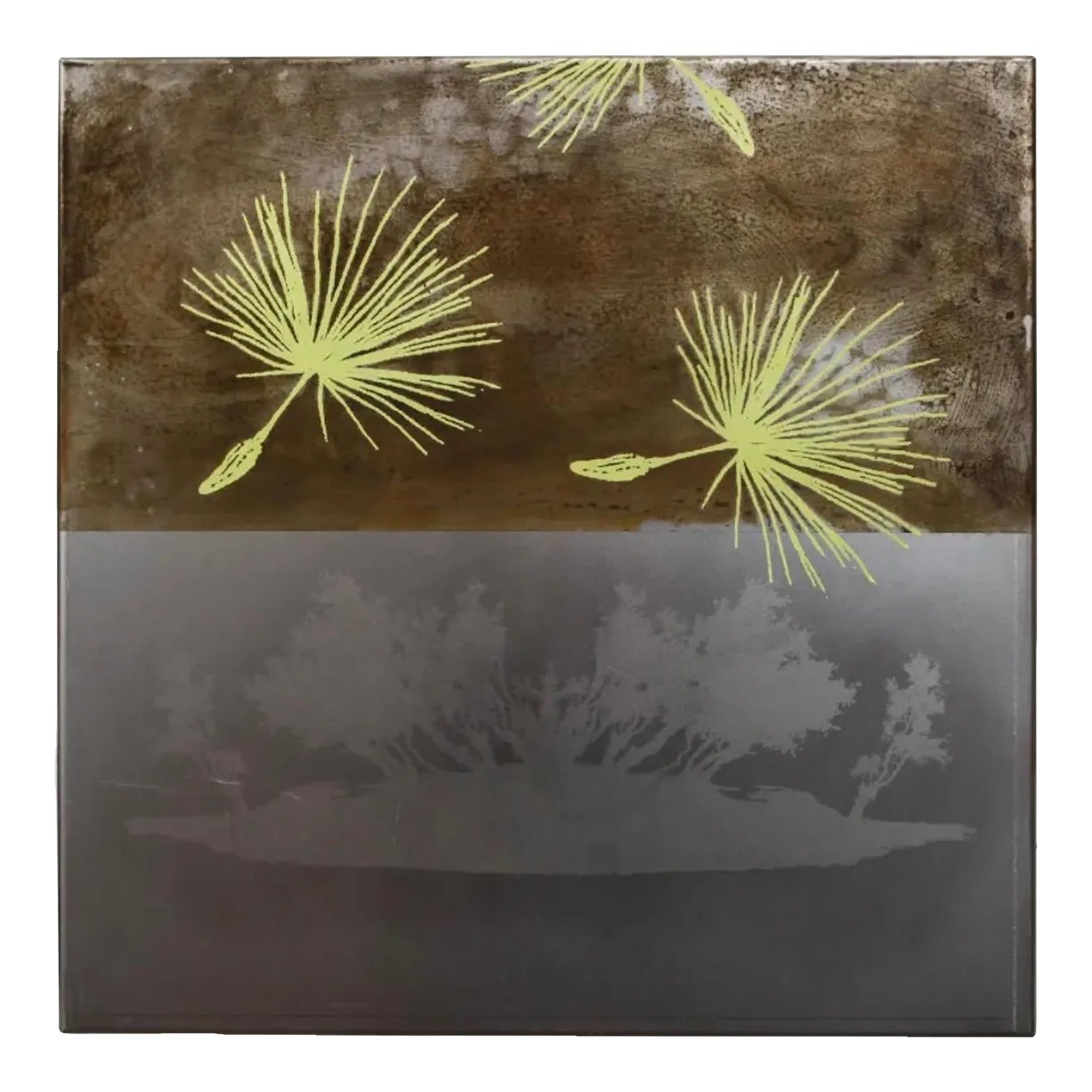 Marjan Eggremont, Patina & Silkscreen Painting on Steel Canadian ...
