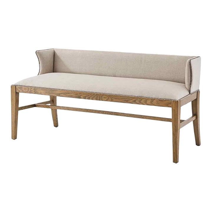 Classic Upholstered Bench | Chairish