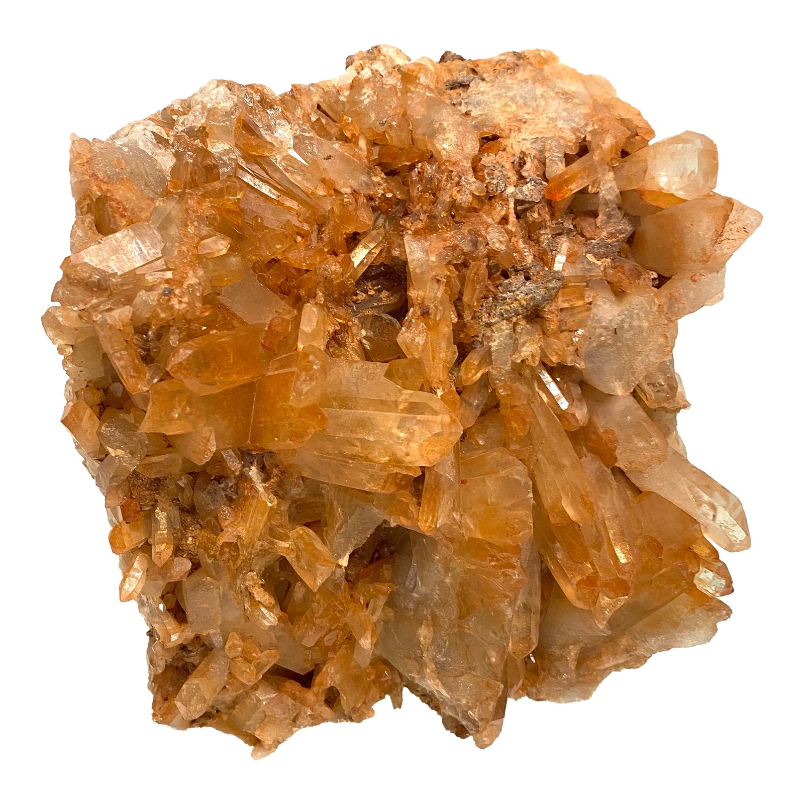 Point Iron Crystal Quartz Natural Decorative and Collectible Rock ...