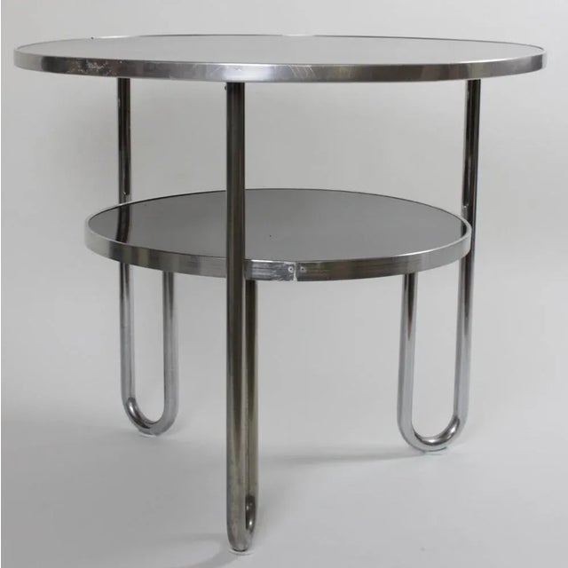 Bauhaus Loop Steel Tube Table from Mauser Werke Waldeck, 1950s | Chairish