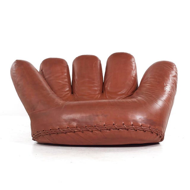 De Pas, Durbino & Lomazzi for Poltronova Mid Century Leather Joe ...