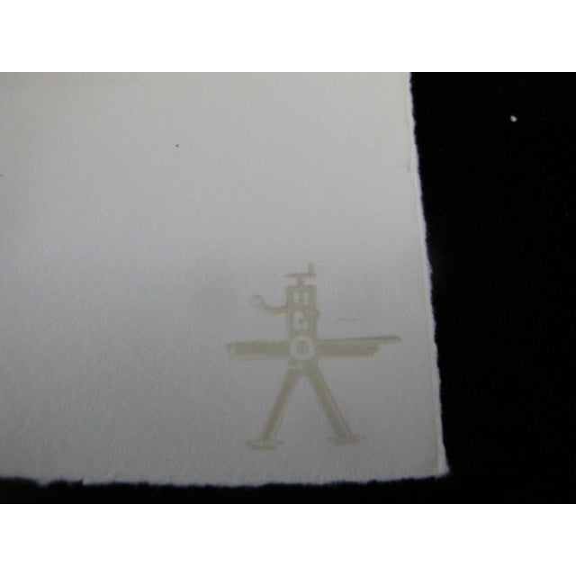 Chris Johanson Signed Limit Ed Aquatint Print Perceptions #6 Let It All ...