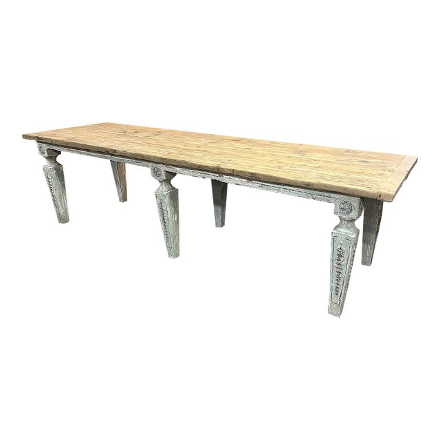 Italian Farm Table | Chairish