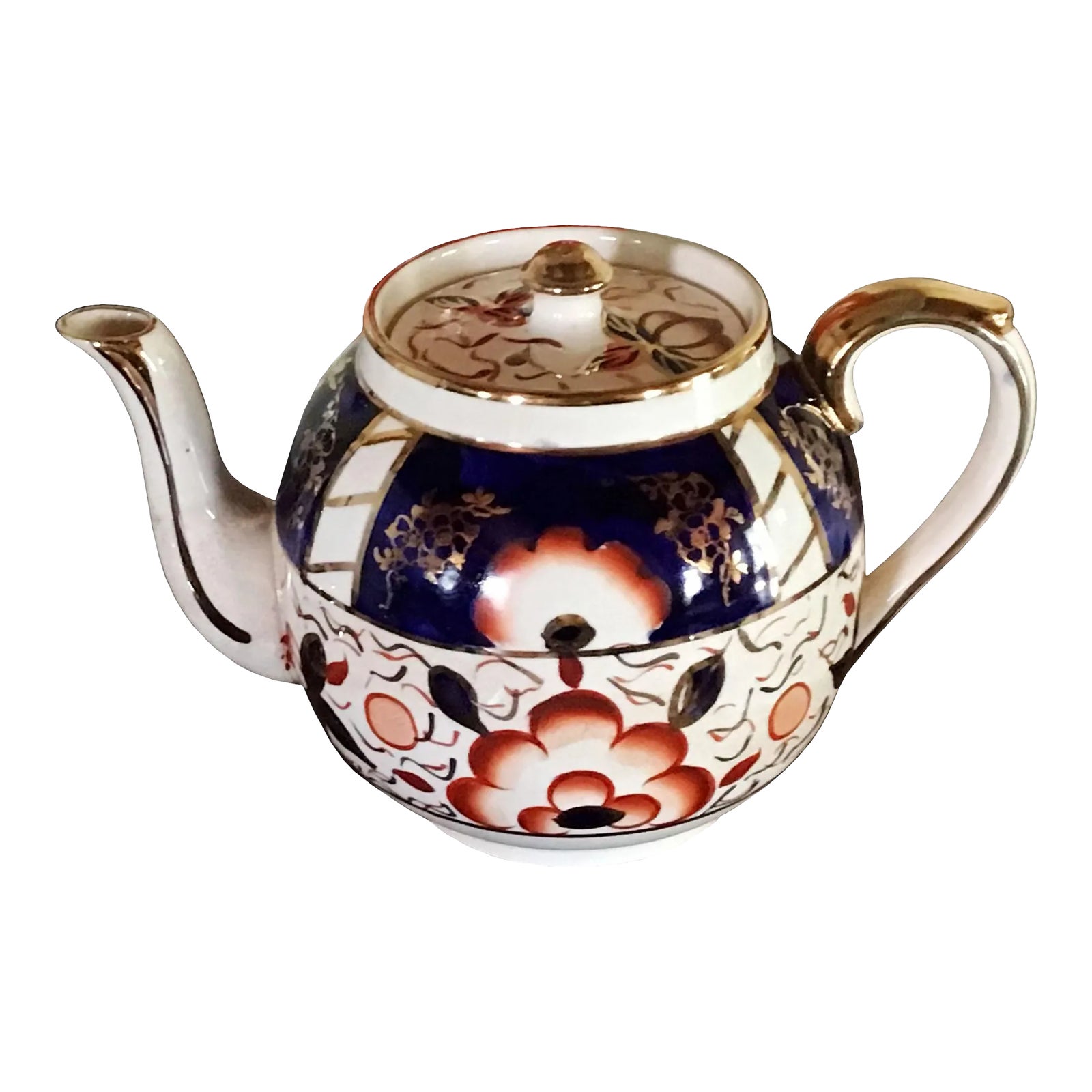 Vintage 1950’s Gibson’s Staffordshire Amari Tea Pot | Chairish