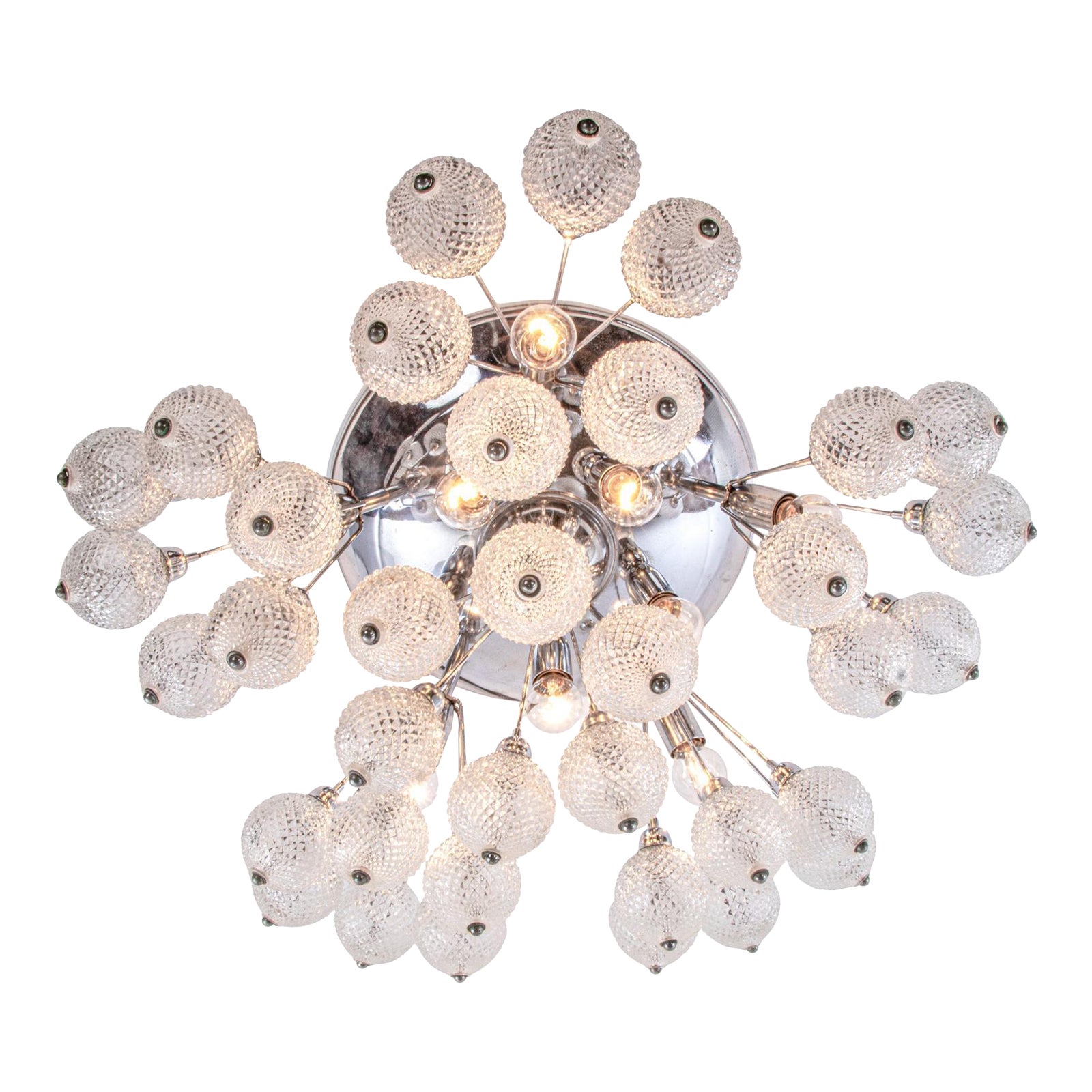 Starburst Flush Mount Light