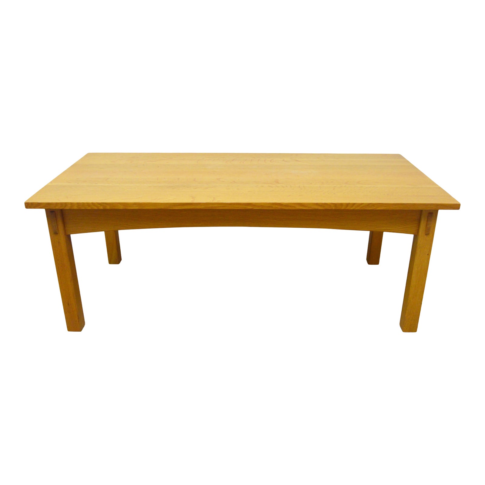 Stickley Mission Oak Coffee Cocktail Table | Chairish