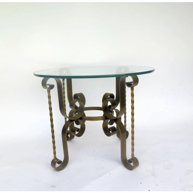 1960s Italian Scroll Side Table | Chairish