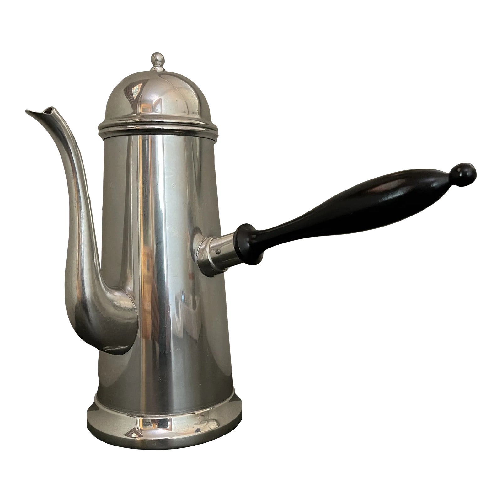 Vintage Queens Art Pewter Coffee Pot | Chairish