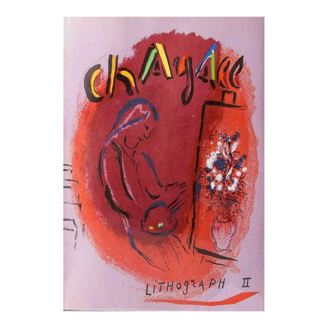 1963 Marc Chagall Original Lithograph Cover | Chairish