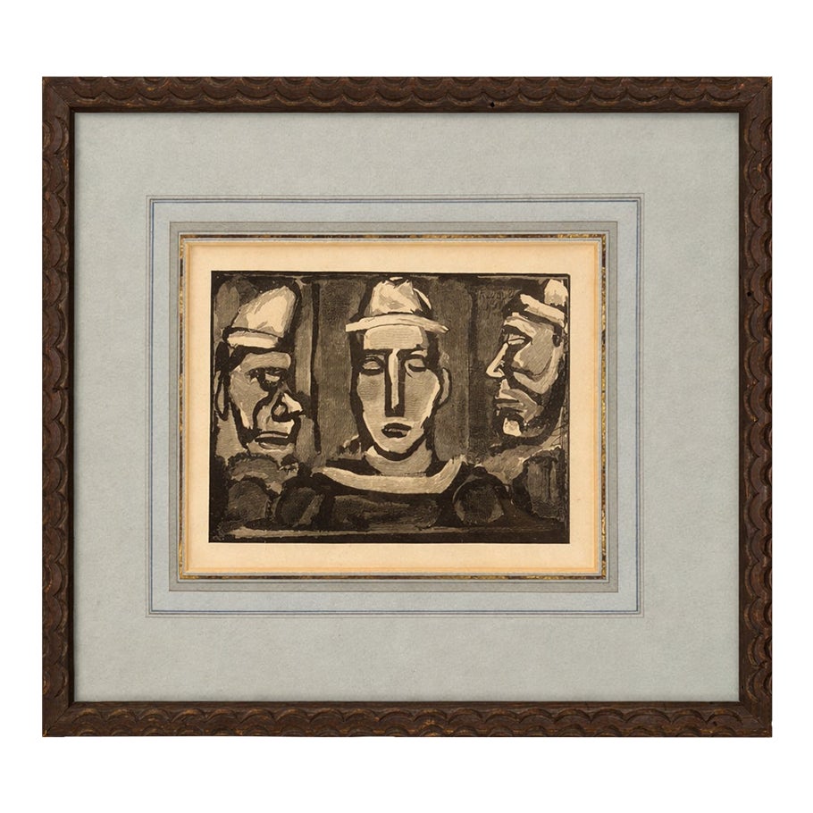 Le Cirque by Georges Rouault, Signed Lithograph, 1931 | Chairish