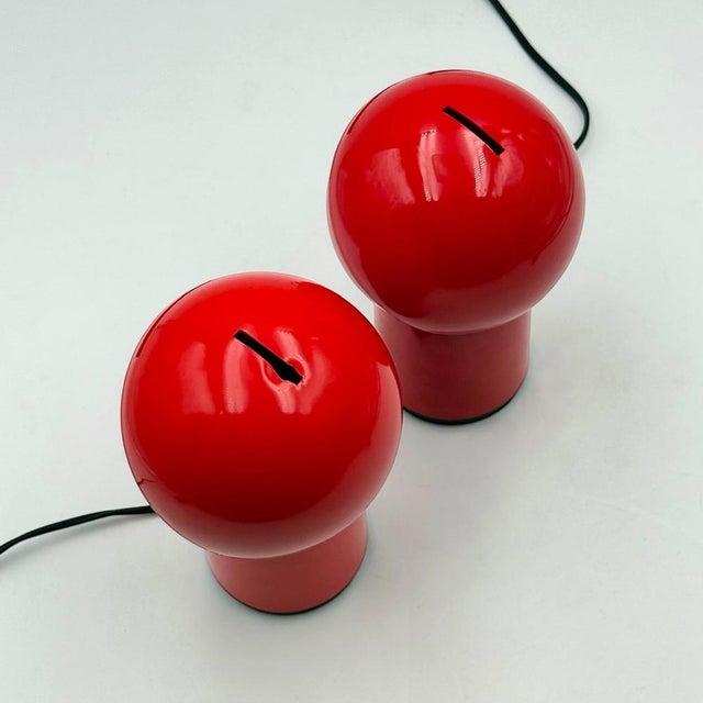 Asteroidi Lamps by Siberin Caronno, Italy, 1970s, Set of 2 | Chairish