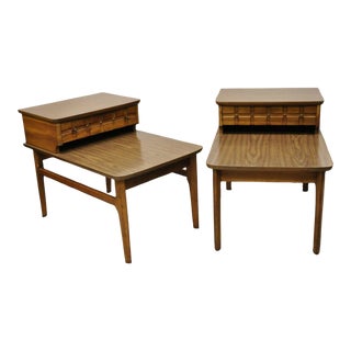 Vintage Mersman Side Tables | Chairish