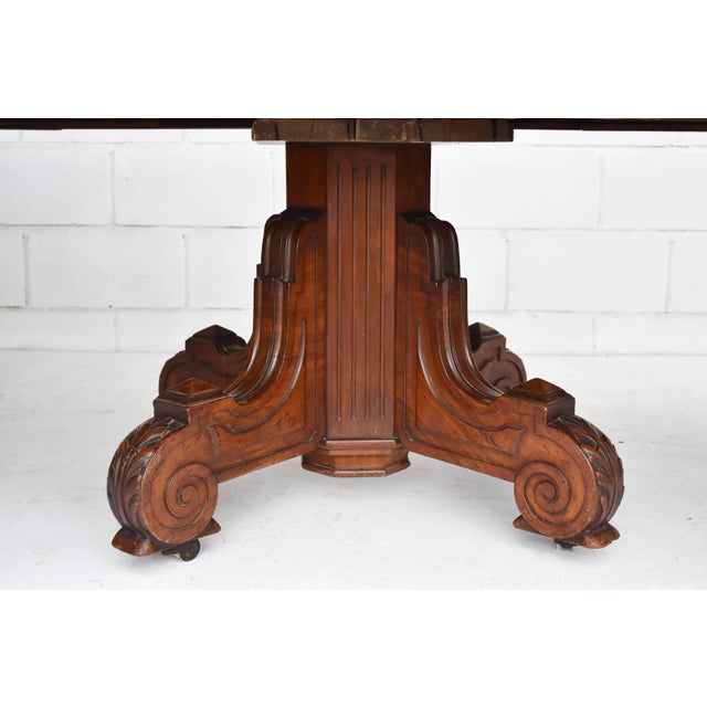 19th Century William IV Mahogany 16-Seat Dining Table | Chairish