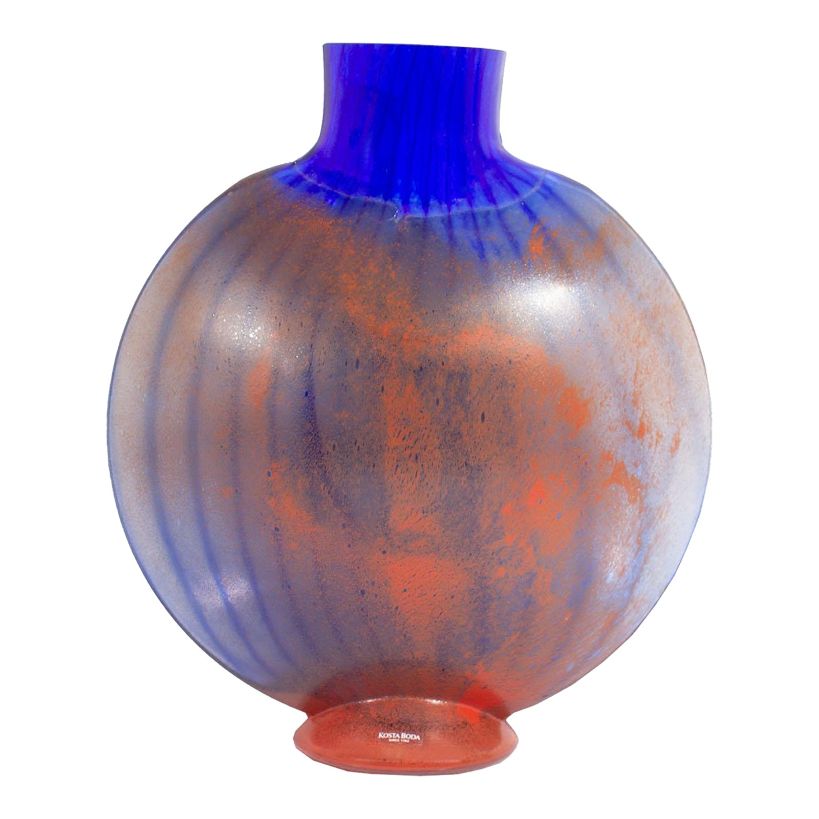 Kjell Engman Kosta Boda “Bon Bon” Glass Vase | Chairish