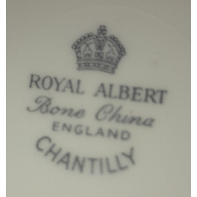 1960s Royal Albert Chantilly Bone China 5 Tea Cups and 5 Saucers ...