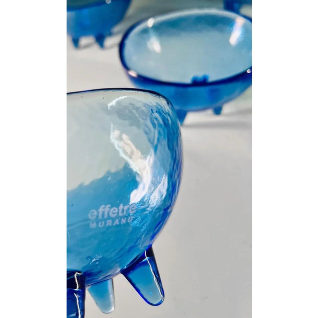Murano Glass Set by Ferro for Effetre, Set of 7 | Chairish