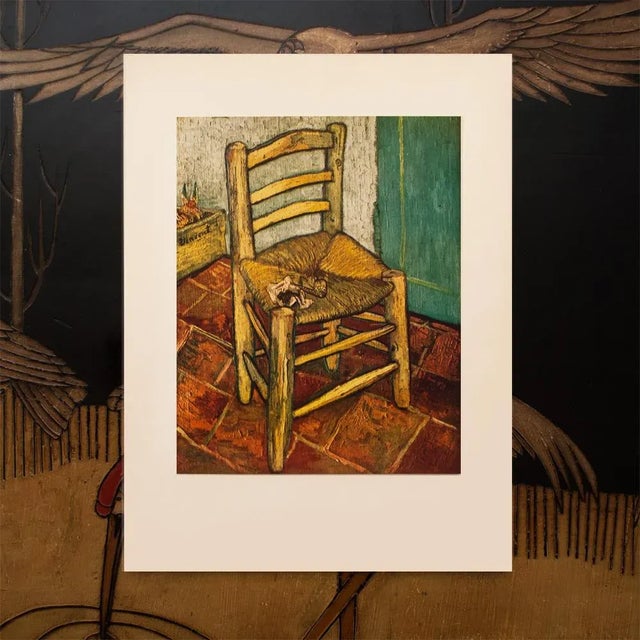 1954 After "Van Gogh's Chair" by Vincent Van Gogh, First Edition ...
