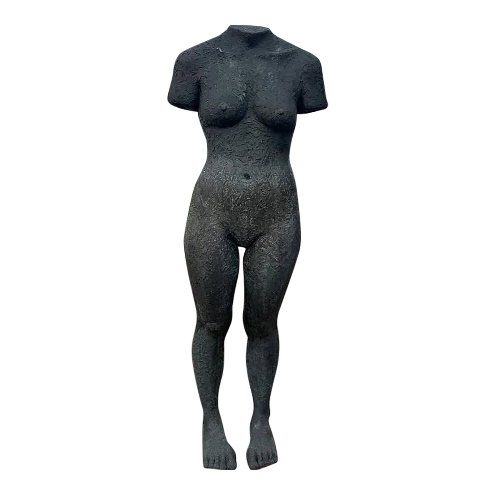 20th Century Lifesize Nude Female Bronze Garden Statue Contemporary Fine Art by Jan Abt | Chairish