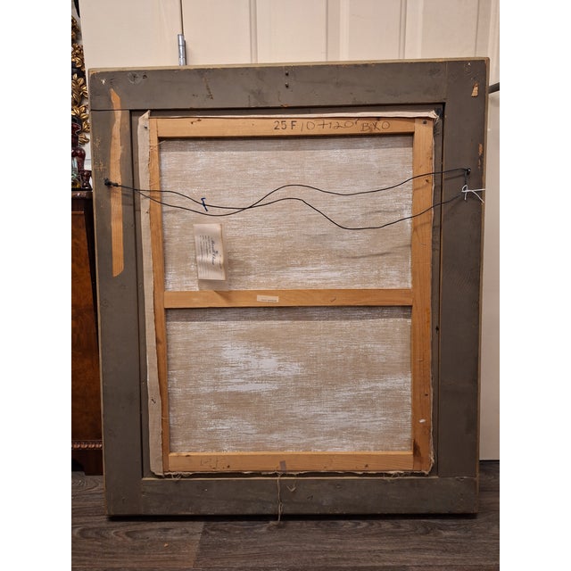 1970s Jacques Boeri French Expressionism "Jardin Imaginaire " Collage ...