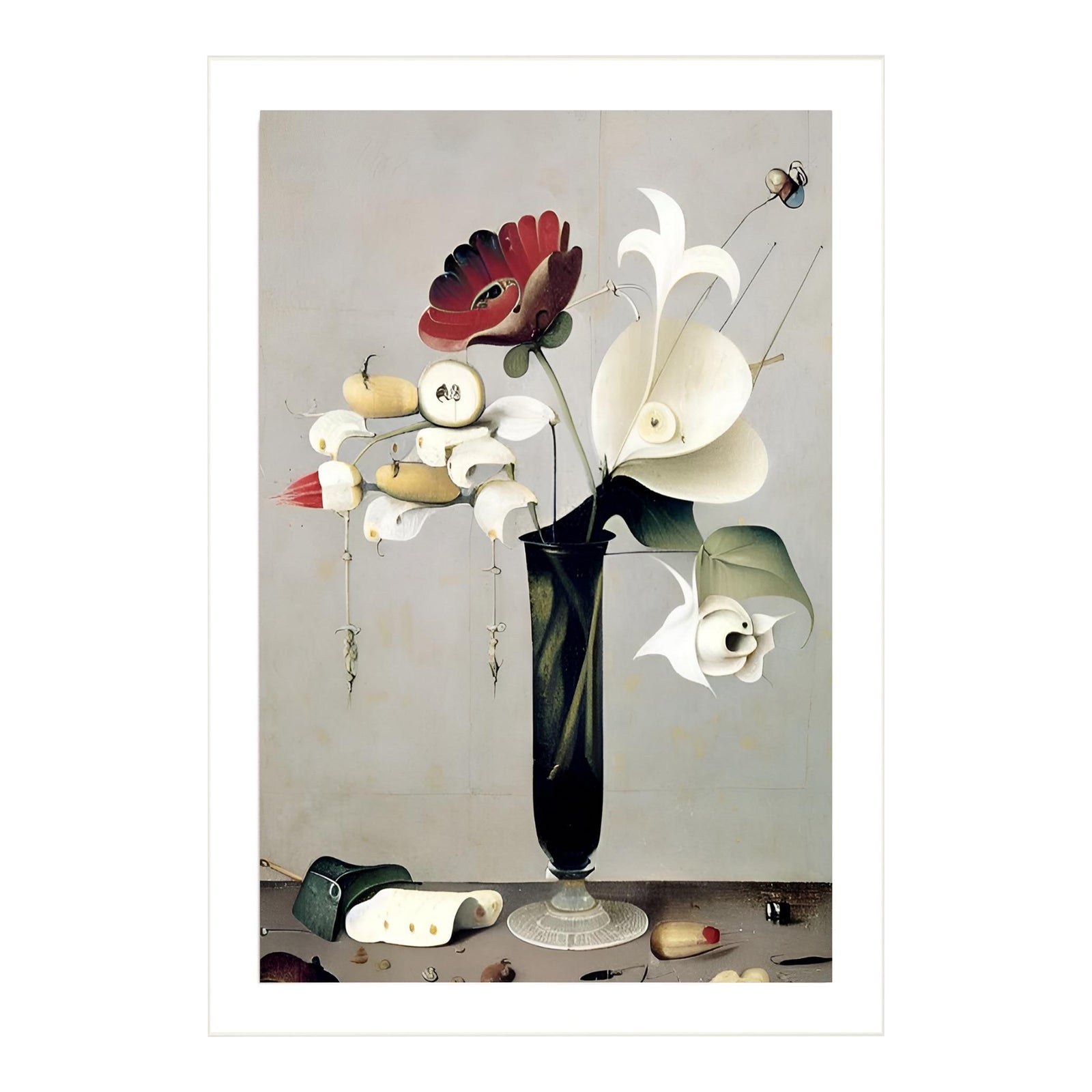 Secessionist Floral Natura Morta by Tuxedo Park Print Shop | Chairish
