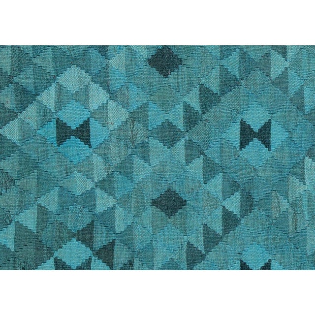 1990s Vintage Afghan Maimana Kilim Rug | Chairish