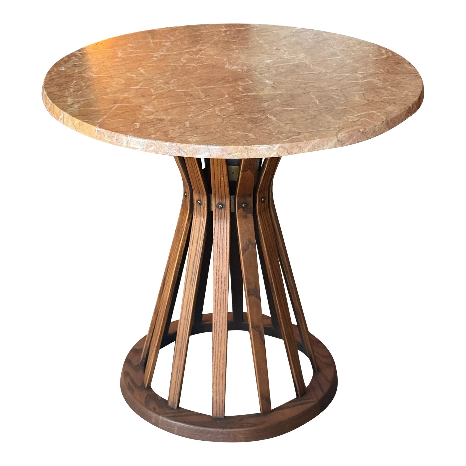 Edward Wormley for Dunbar Famous Sheaf of Wheat Accent Table, Circa ...