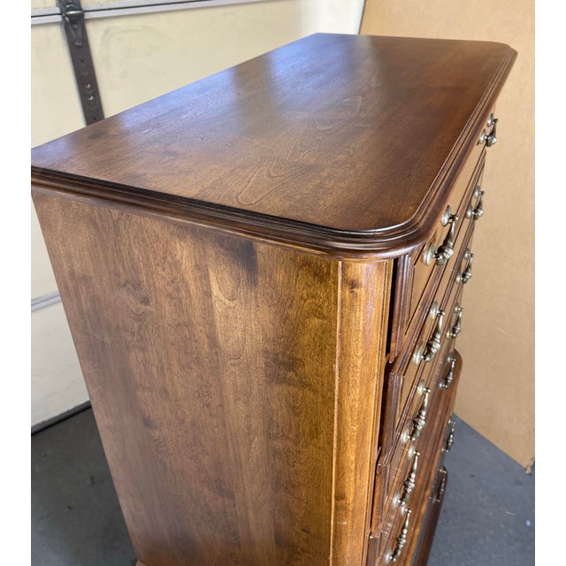 1980s Ethan Allen Classic Manor Chest on Chest | Chairish