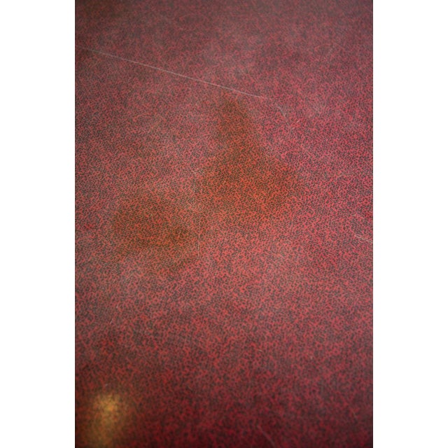 1950's Red Formica Dining Set | Chairish