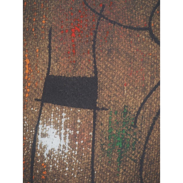 Joan Miro, Abstract Woman, Lithograph | Chairish