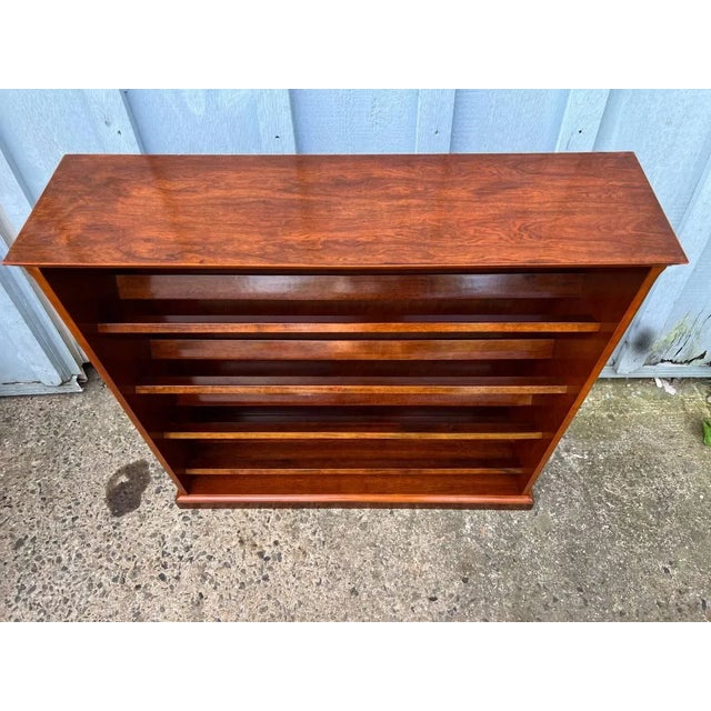 Mid 20th Century Pair Vintage Cherry Shoe Racks | Chairish