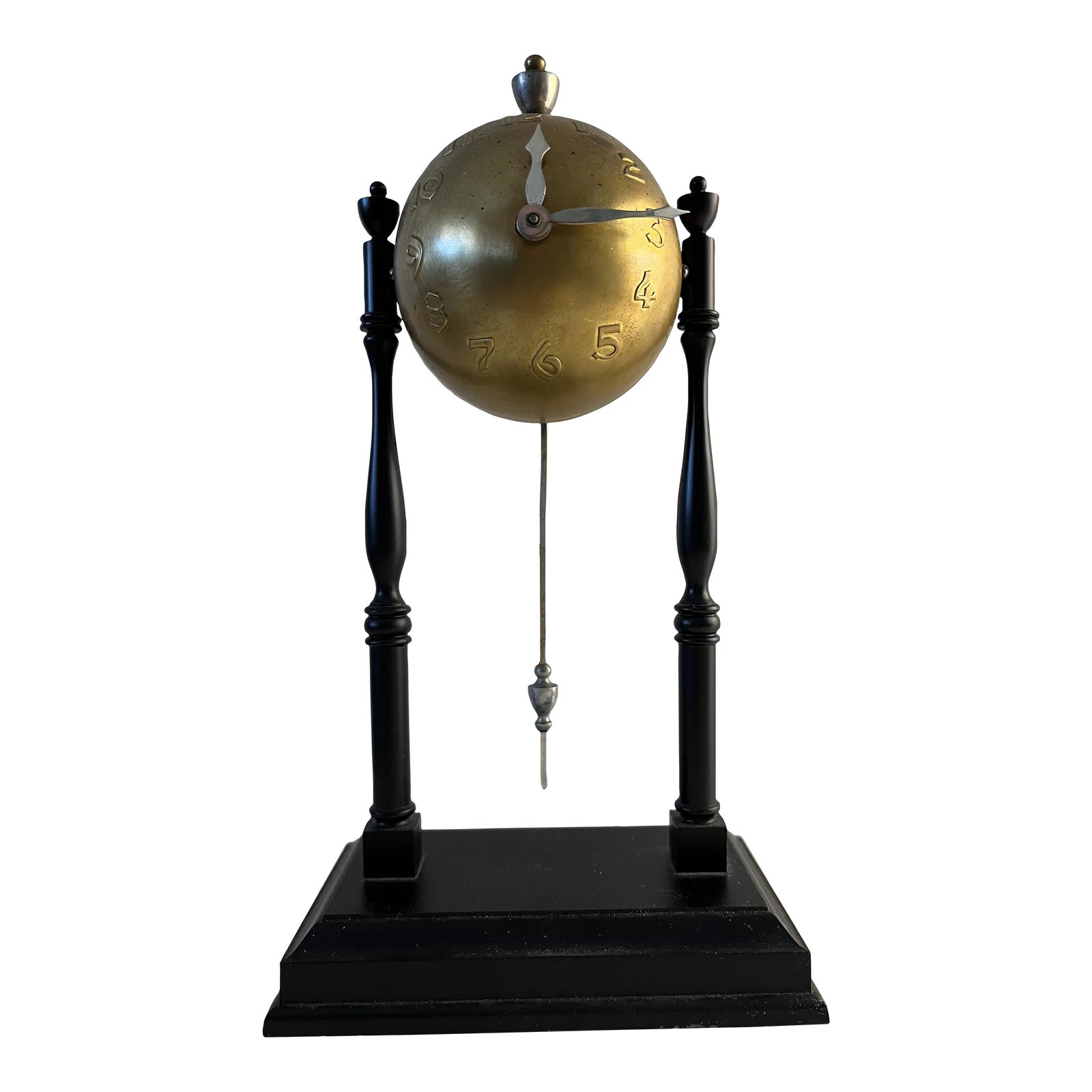 1939 Globe Clock Company New York World's Fair Desk Clock | Chairish