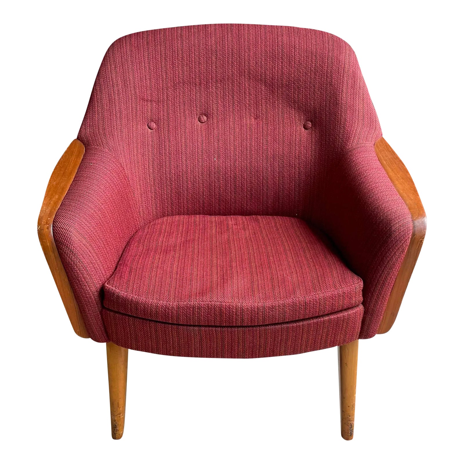 Mid-Century Modern Arm Chair Beach Legs and Team Arms Amazing Lines ...