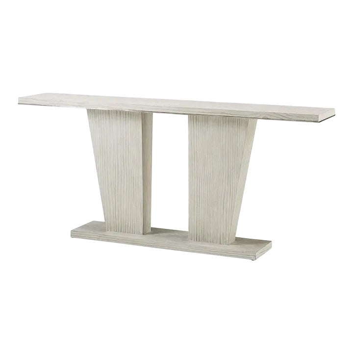 Modern Coastal Console Table | Chairish
