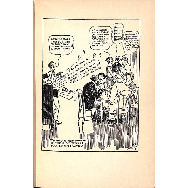 "Webster's Bridge: Thirty-Six Cartoons" 1924 Webster, h.t. | Chairish