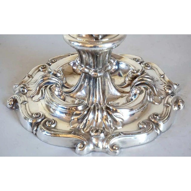 Late 19th Century Large American Reed & Barton Victorian Rococo Revival ...