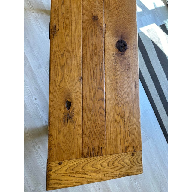Rustic Pine Console Table | Chairish