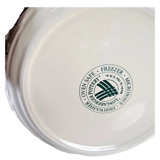 Longaberger Wrought Iron 2 Tier Pie Stand With Two Pie Plates | Chairish