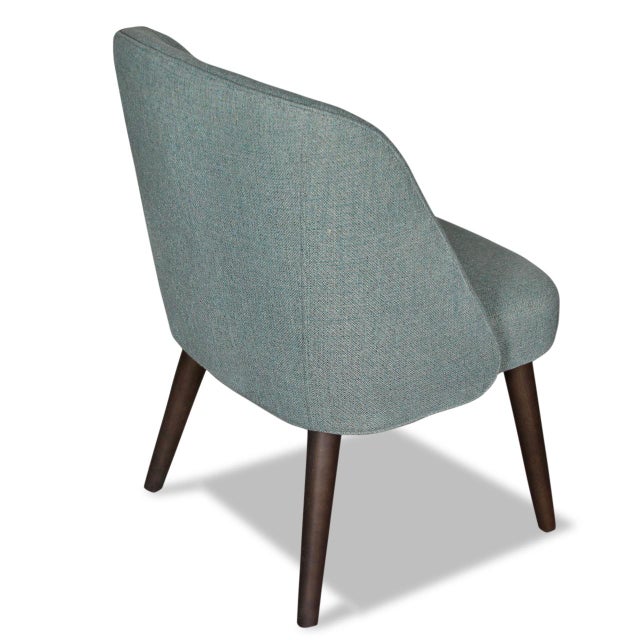 Cora Chair With Boucle Tatum Haze Upholstery From R&b | Chairish