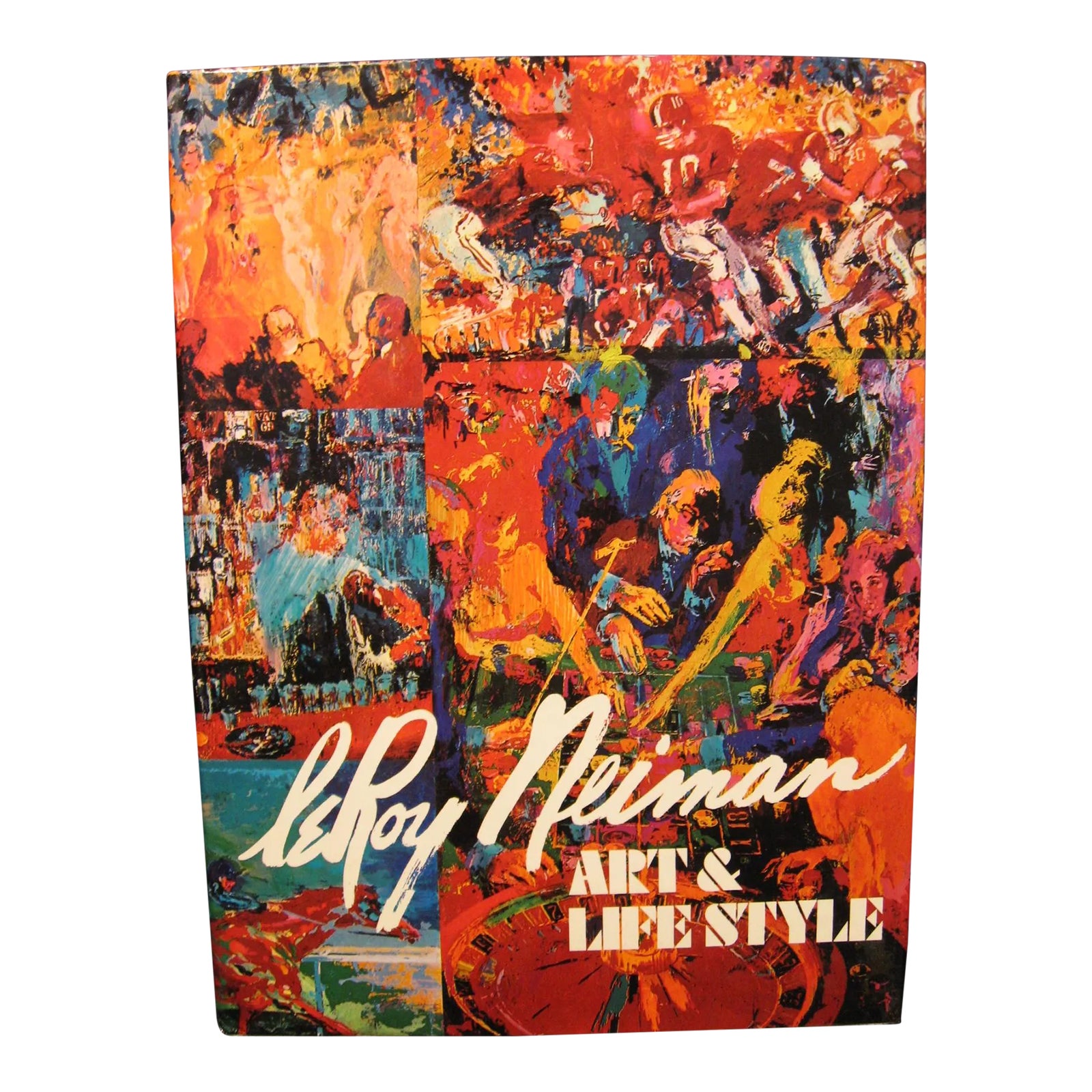 1970s Art & Lifestyle Vintage LeRoy Neiman Book | Chairish