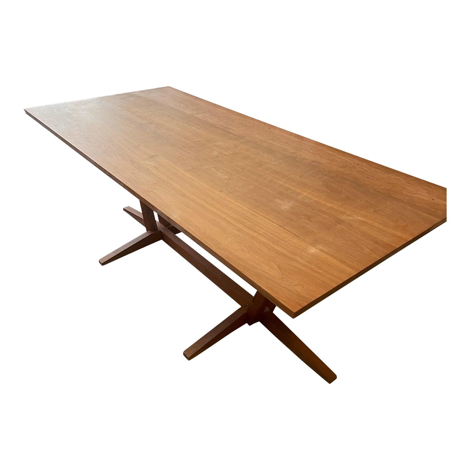 Thomas Moser Edo Trestle Table | Chairish