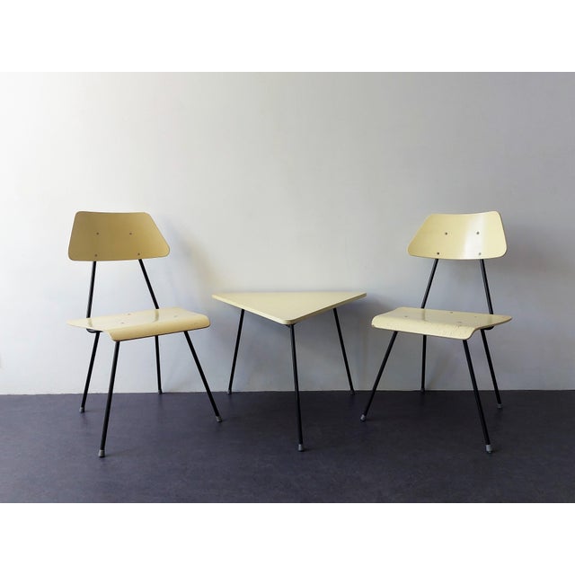 Chairs and Side Table by Rob Parry for Dico, Netherlands, 1950s, Set of ...